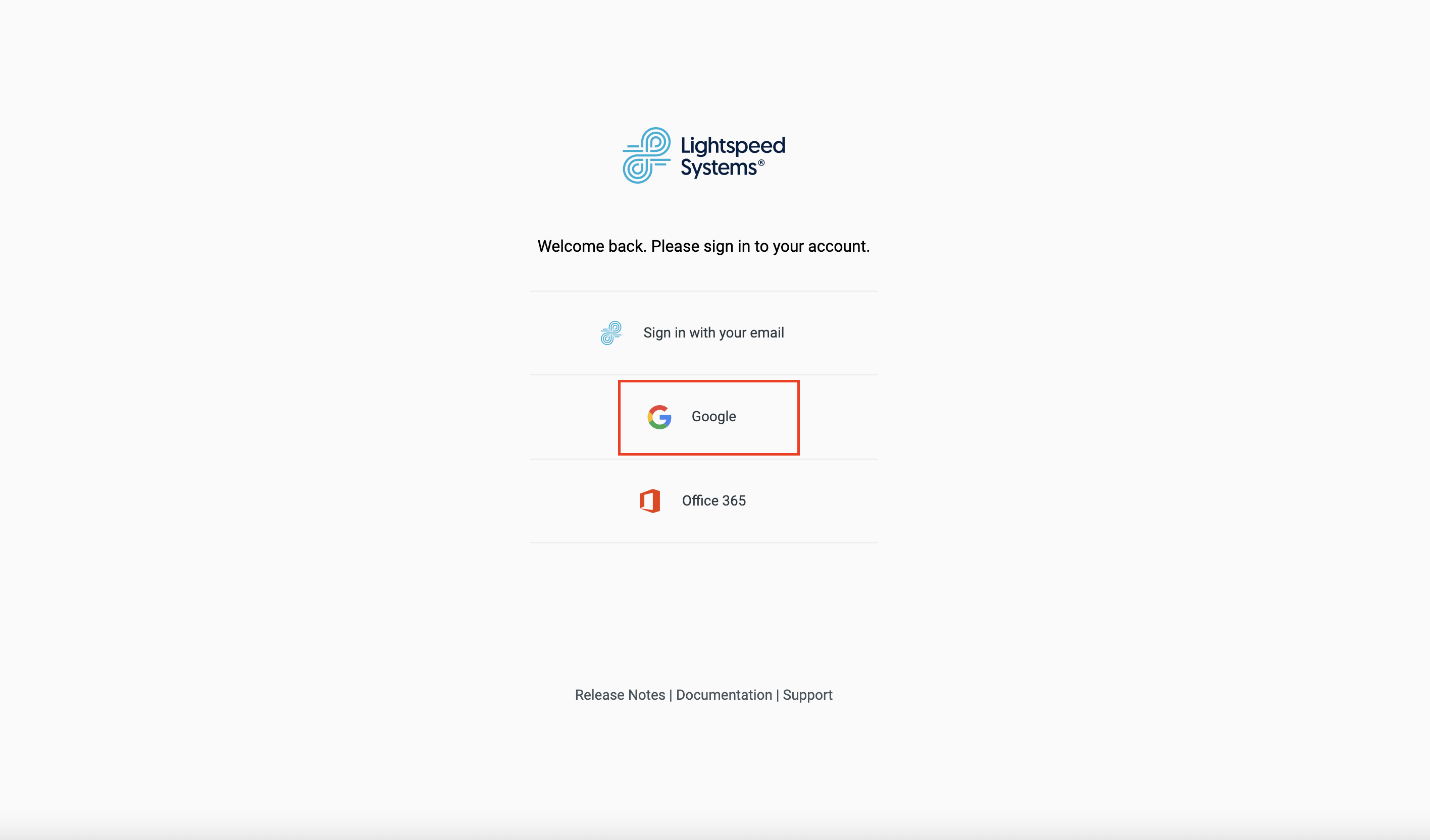 How to Login to Lightspeed – APS Service Support Center (2847)