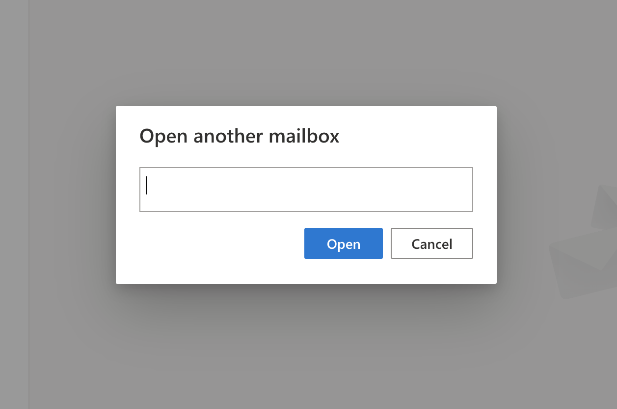 How To Open Another Mailbox APS Service Support Center 2847 